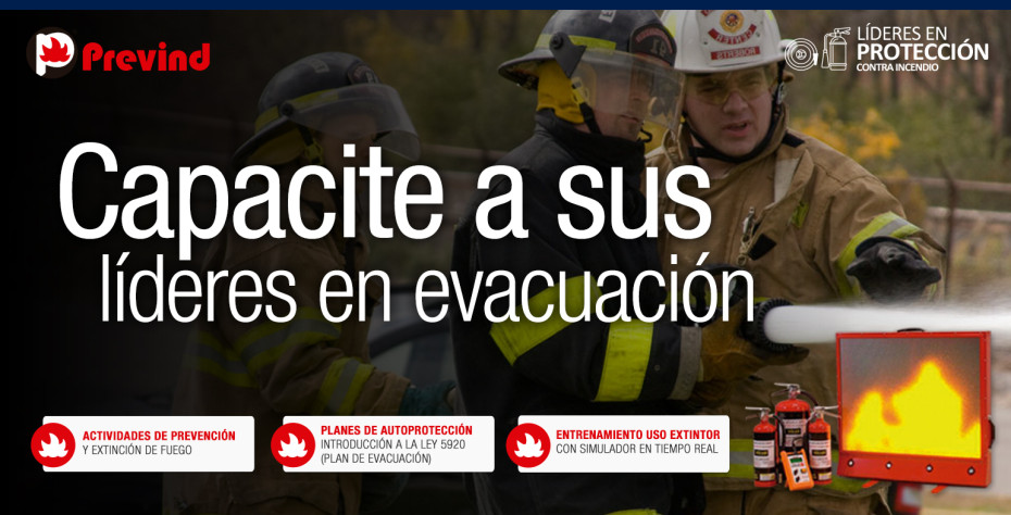 Cursos de capacitación en prevención contra incendio. – Prevind